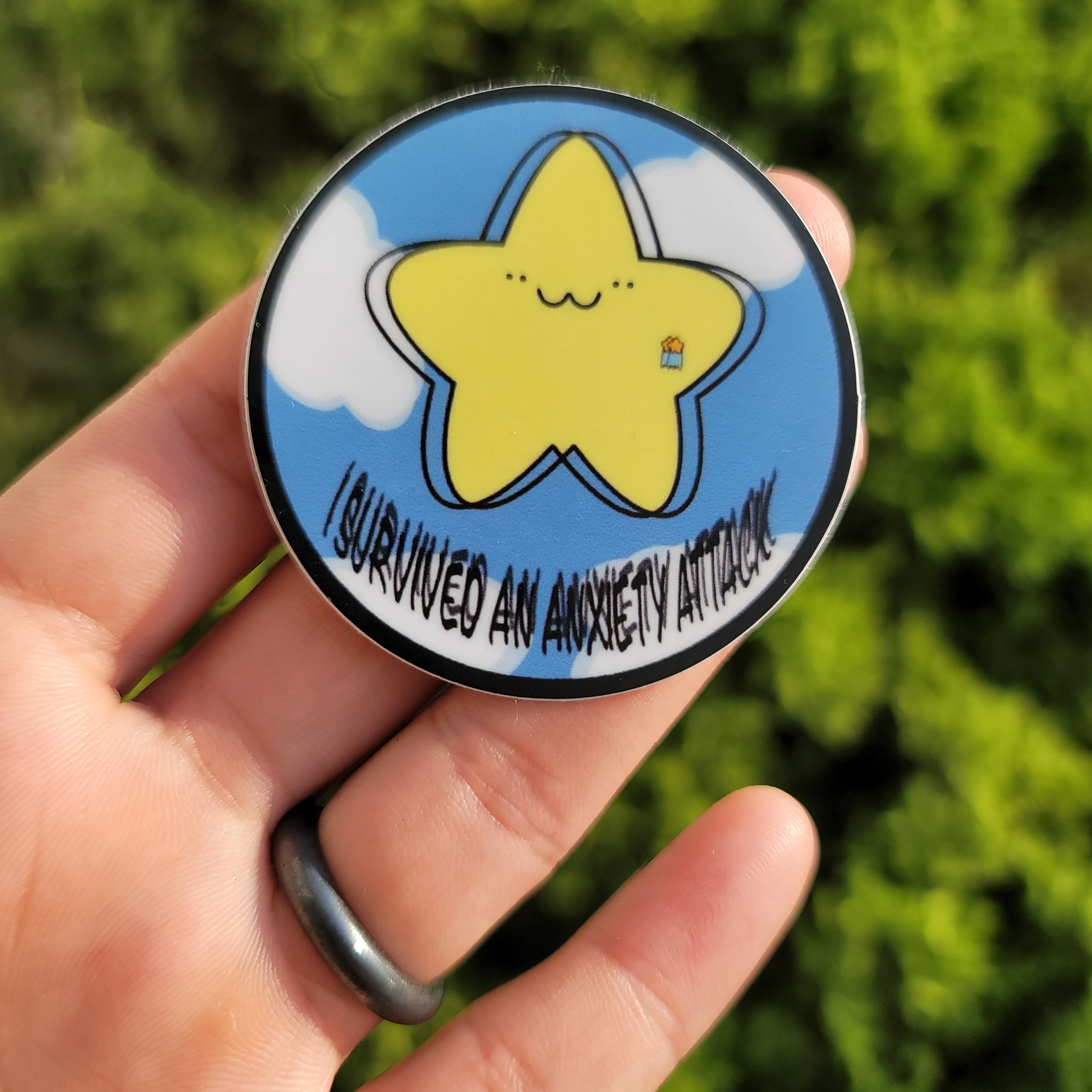 I Survived an Anxiety Attack Sticker – The Frantic House